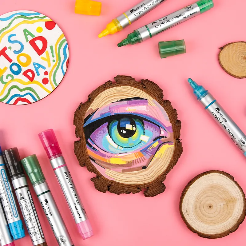 Marcadores Acrílicos Mobee Tipo Posca | 20 Colores 5 MM – Fun At Home Chile